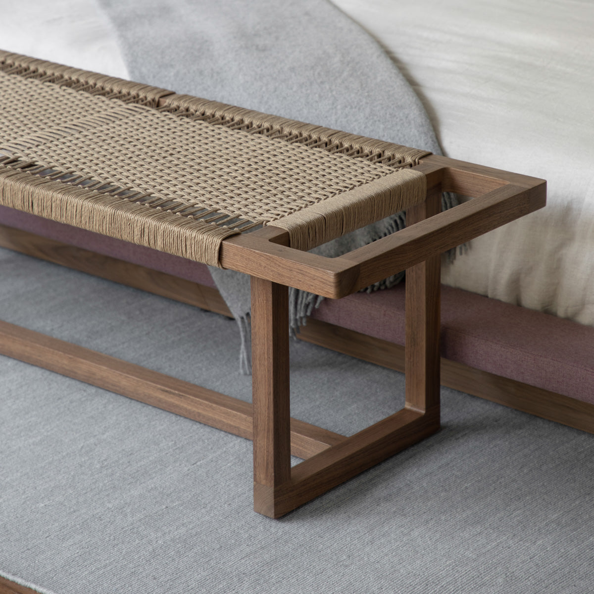 Woven Bench – Bonham Gallery